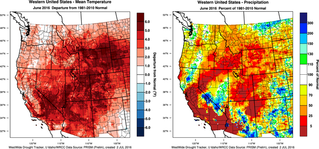 Western United States Climate